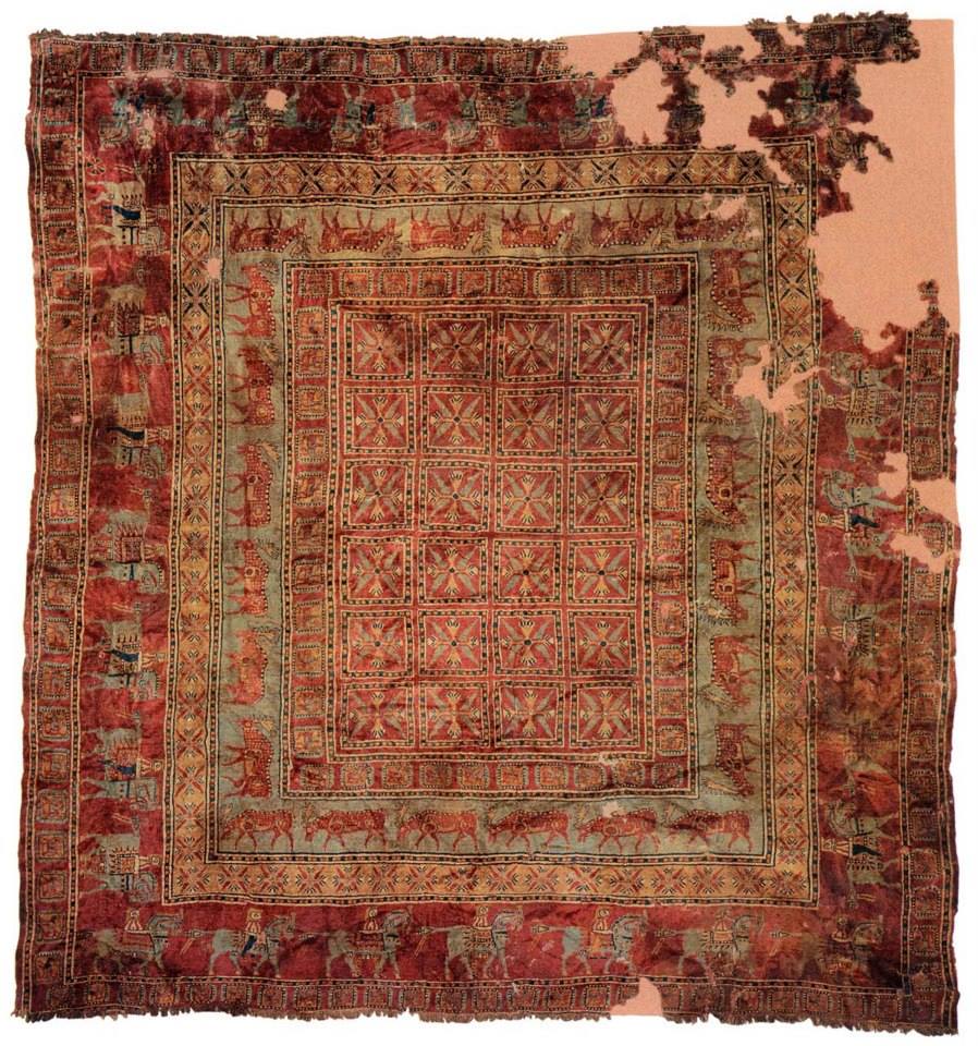 Pazırık Kurganı ve Pazırık Halısı | SANATIN YOLCULUĞU